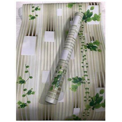wallpaper dinding,motif daun rambat,uk 10m×45cm(-+) | Lazada Indonesia