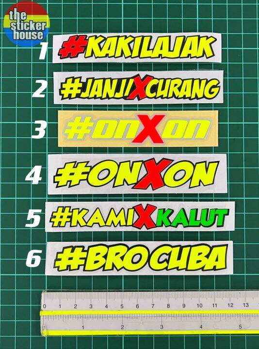 AYAT PERKATAAN ( #KAKILAJAK / #JANJIXCURANG / #ONXON / #KAMIXKALUT / # ...