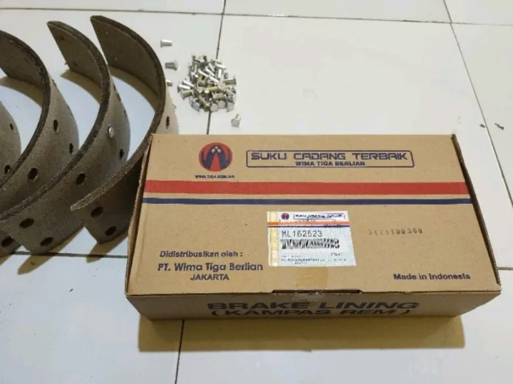 Satu set kampas rem belakang Colt Diesel umplung PS 120 Ragasa PS 120 ...