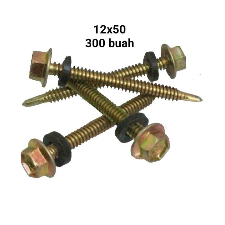 Baut Roofing 12x50 (300 buah) | Lazada Indonesia