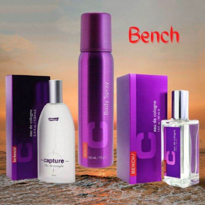 ORIGINAL BENCH PERFUME WOMEN’S CAPTURE EDC 100ML | 45ML | Lazada PH