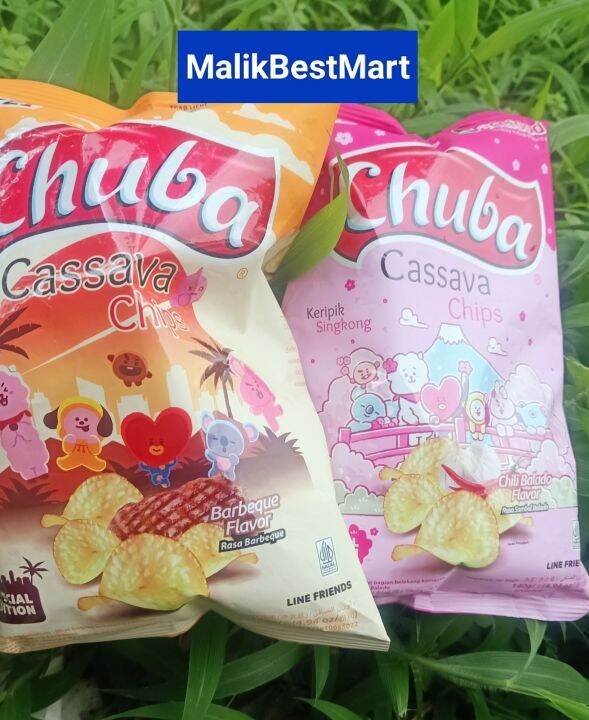 Chuba BT21 | Chuba Cassava Chips BT21 Special Edition 140G | Lazada ...