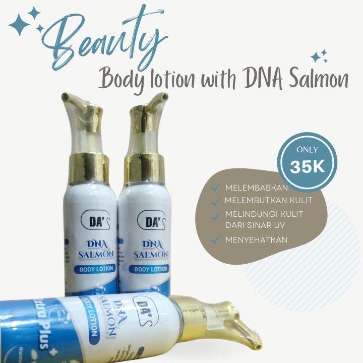 DA’S skincare Body lotion handbody DNA Salmon | Lazada Indonesia