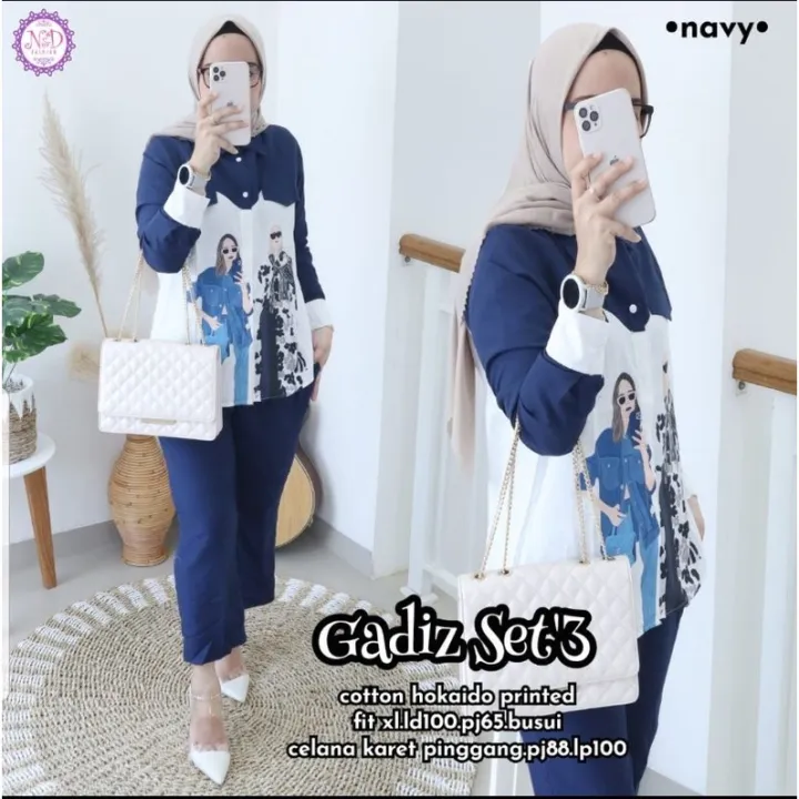 GADIZ SET 2 CRUNKEL FULL WARNA | Lazada Indonesia