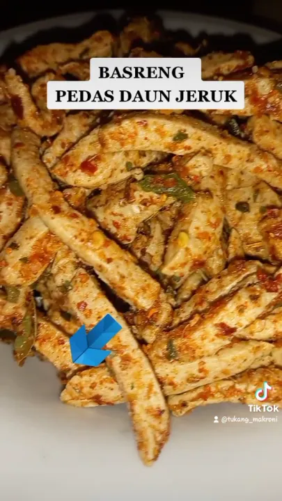 Basreng pedas daun jeruk / basreng original daun jeruk / basreng stik ...