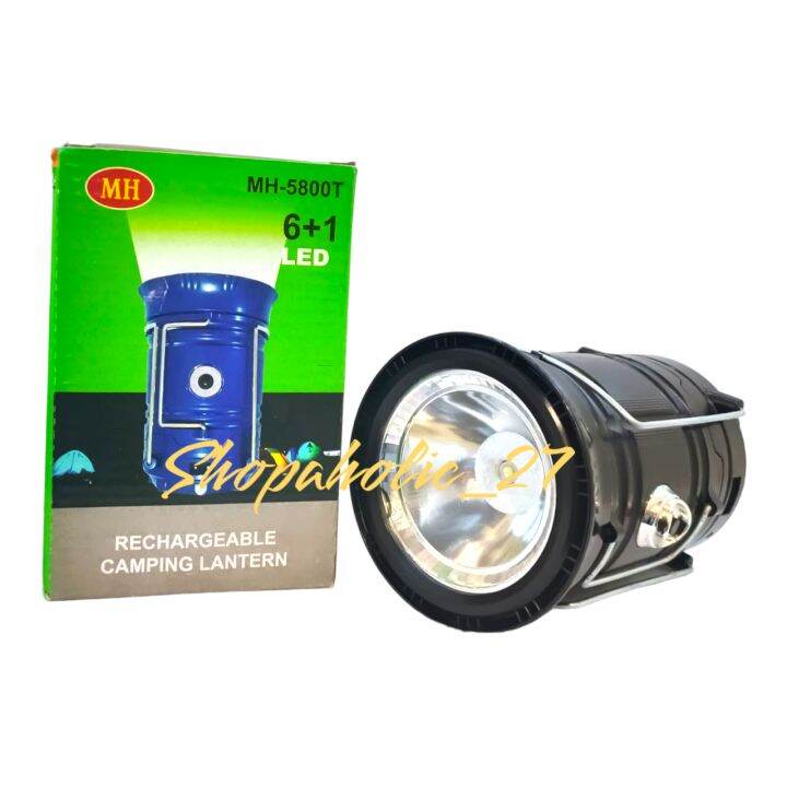 Lampu Emergency + Senter Tahan Air LED / Lentera Tenda Camping LED Cas ...