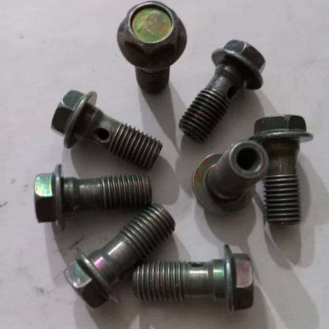 baut selang rem baut master rem honda yamaha ukuran 12 | Lazada Indonesia