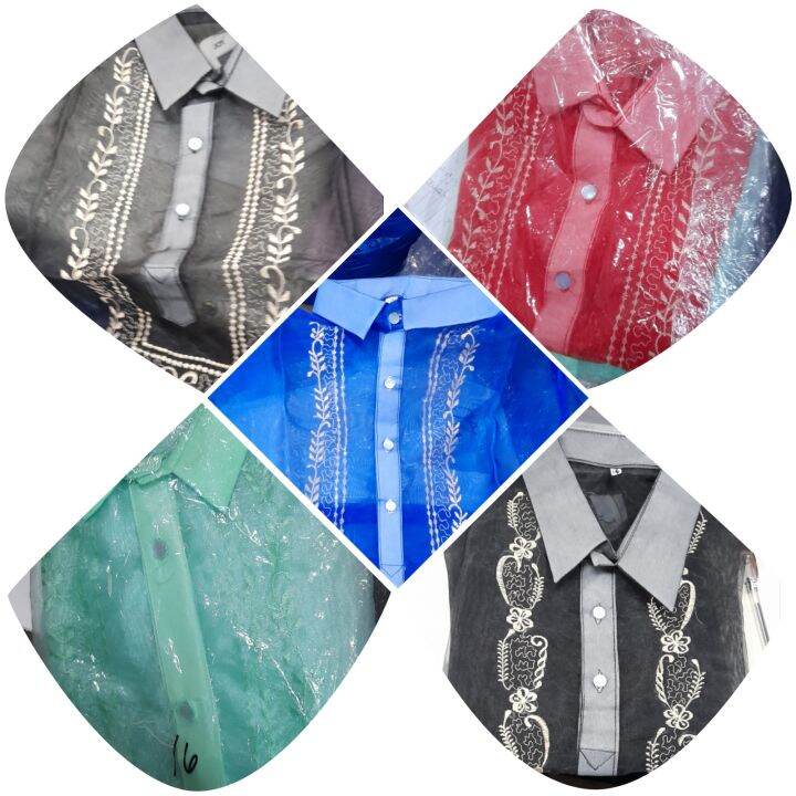 BARONG TAGALOG COLOR FOR KIDS | Lazada PH