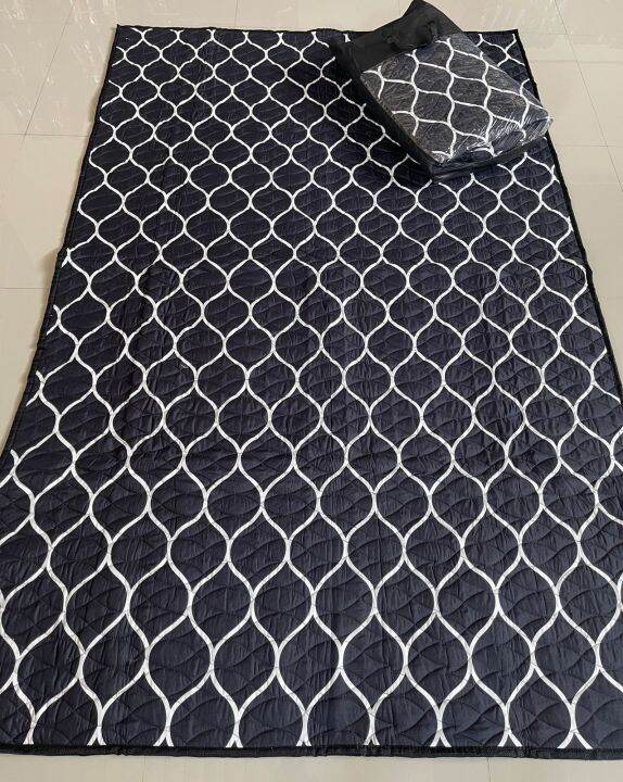 Karpet Lantai Tebal Empuk Murah Ukuran 230x140 Warna hitam | Lazada Indonesia