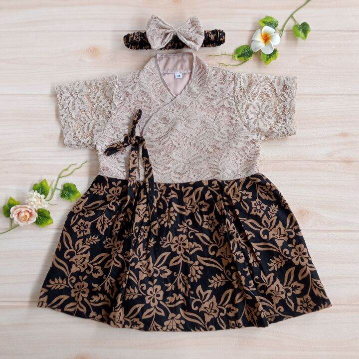 Hanbok Anak / Hanbok Batik / Hanbok Brokat warna Coksu | Lazada Indonesia