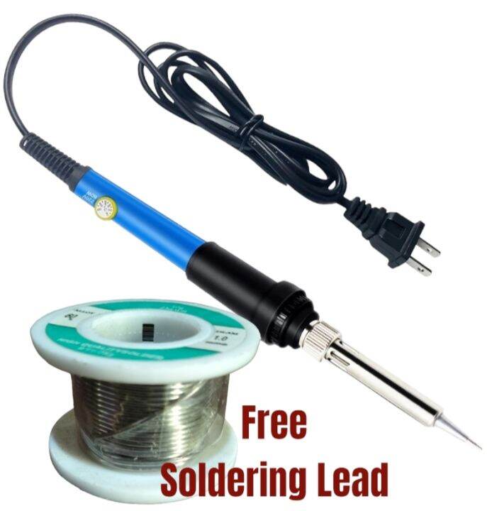 ELECTRIC SOLDERING IRON 60W (FREE SOLDERING LEAD) | Lazada PH
