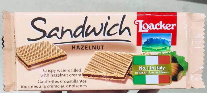 75g Loacker Hazelnut Sandwich Wafer | Lazada PH