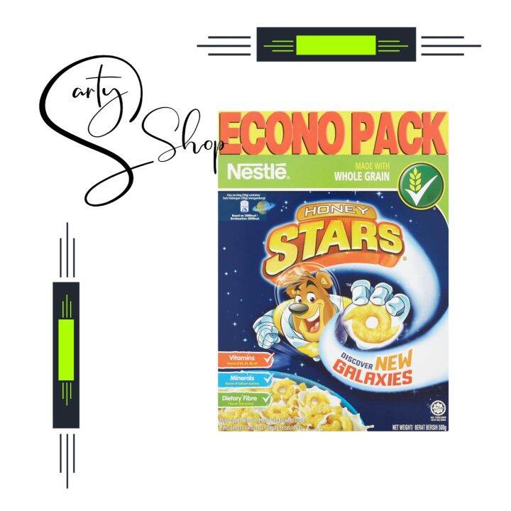 Nestle honey stars honey breakfast cereal (440g) | Lazada