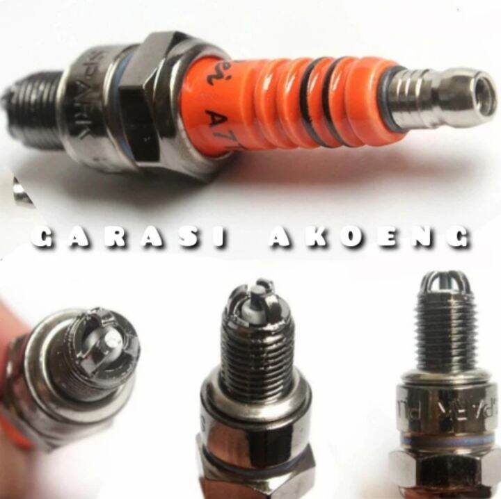 Busi Racing 3 Kaki Elektroda Motor Honda Astrea Grand Impressa Star ...