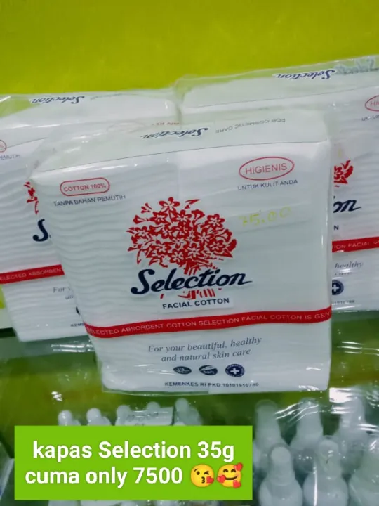 KAPAS SELECTION, pacial Cotton original | Lazada Indonesia