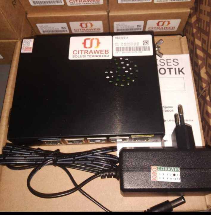 Mikrotik RB450GX4 Router Indoor 5 Port Gigabit | Lazada Indonesia