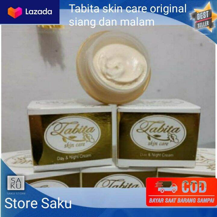 Tabita skin care original day and night cream 20gr / krim tabita gold 2 ...
