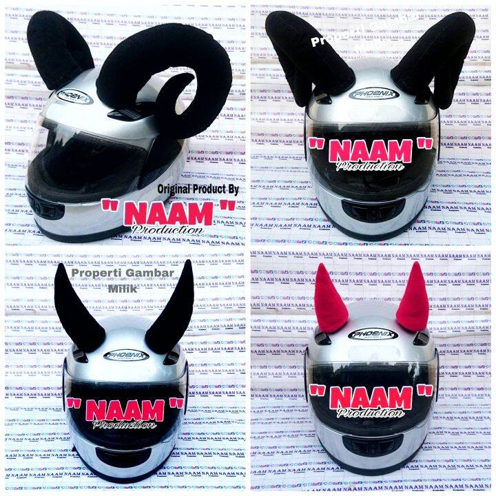 Tanduk Banteng Helm Tanduk Domba Helm Tanduk Badak Helm Kuping Kucing ...