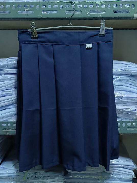 School Uniform Palda Navy Blue Reppellant Cotton | Lazada PH