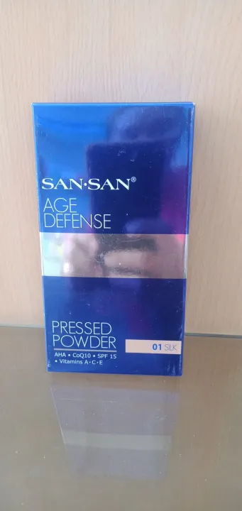 sansan age defense pressed powder #01 Silk | Lazada PH