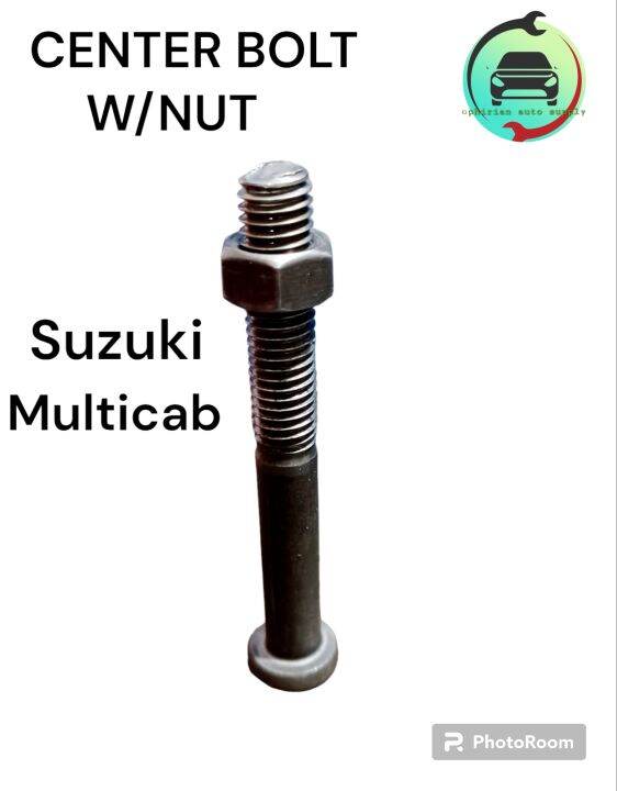 CENTER BOLT W/NUT SUZUKI MULTICAB (8mmX60mm) | Lazada PH