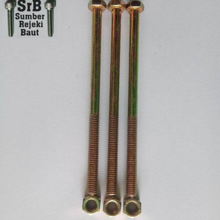 Baut 12 an M8 x 130 Harga Satuan | Lazada Indonesia