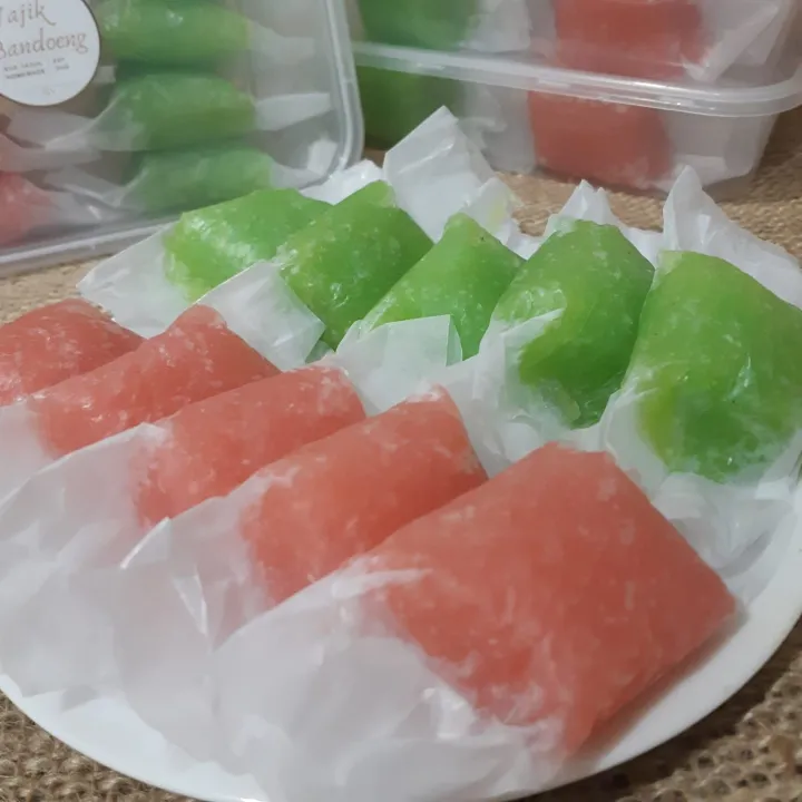 Kue Wajik/Wajit Kletik Ketan Bandung Jajanan Jadul Makanan Tradisional ...