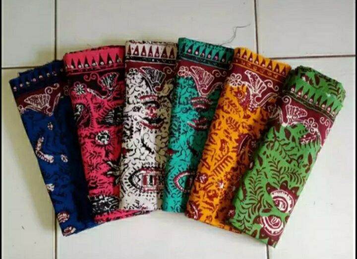 KAIN JARIK PAOMAN DERMAYUAN KAIN PANJANG BATIK KHAS DERMAYU KAIN SWET ...