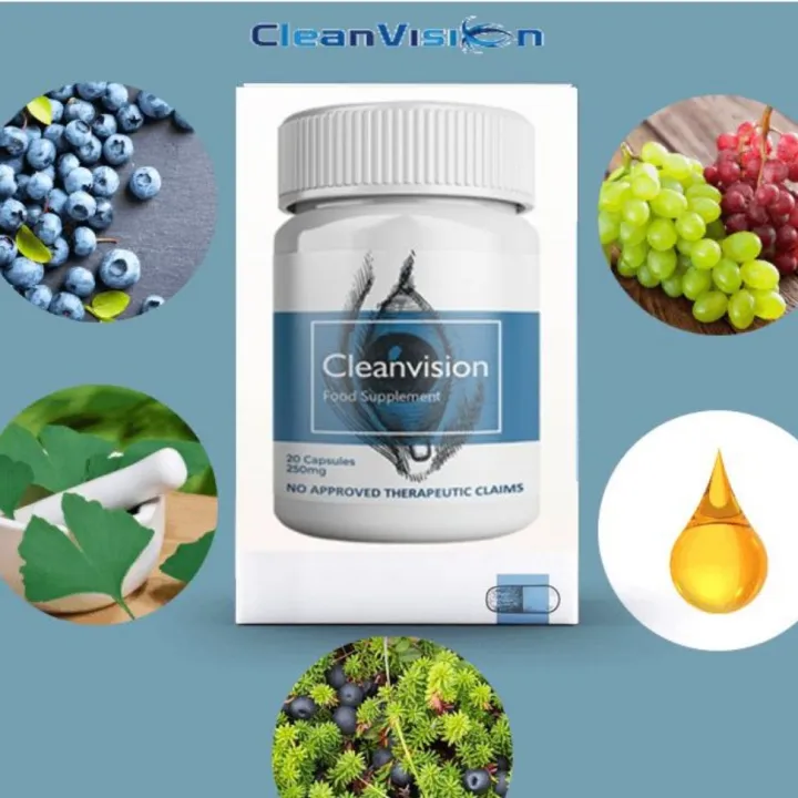 Original CLEANVISION for Better Eye vision Health Supplement prevents ...