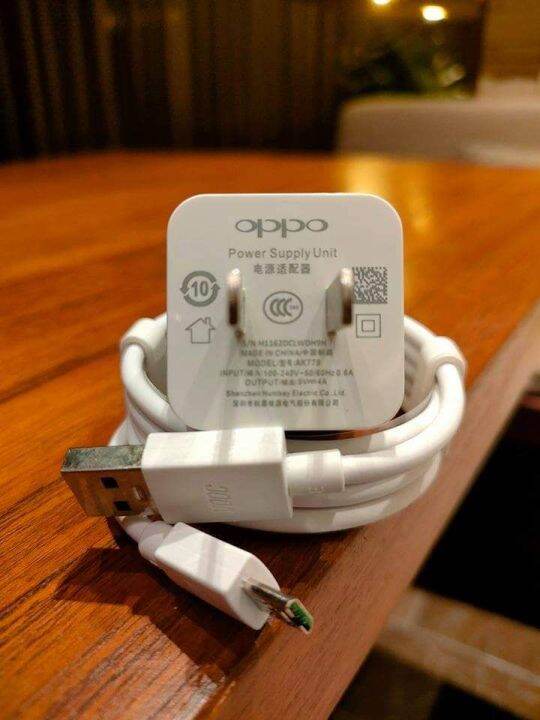 OPPO 20W VOOC Fast Charger Cable Set VOOC 5V-4A Super Fast Charging Adapter | Lazada PH