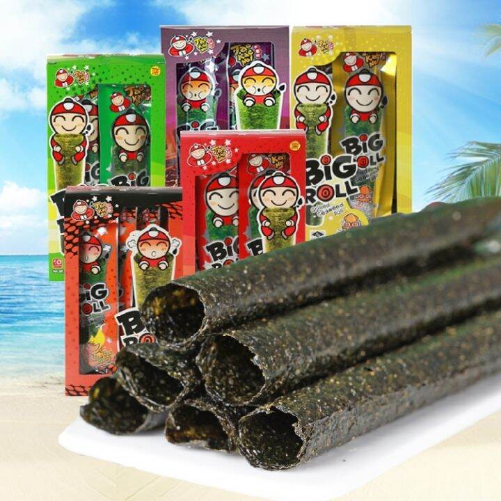 Thai Imported Snacks Big Roll Tao Kae Noi Classic Instant Crispy ...