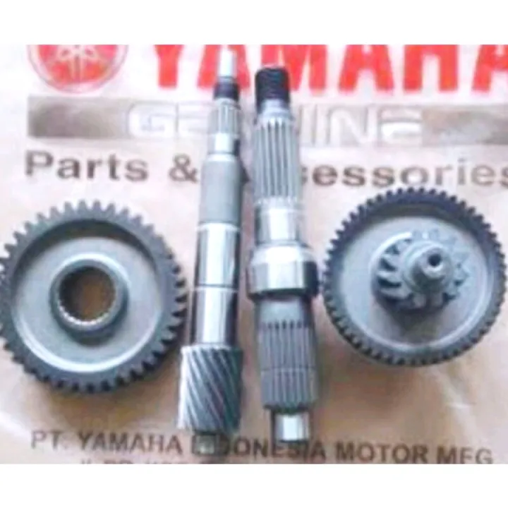 GIGI RASIO GEAR RASIO ASSY SET AS PULLY RASIO AS RODA YAMAHA 2PH MIO M3 ...