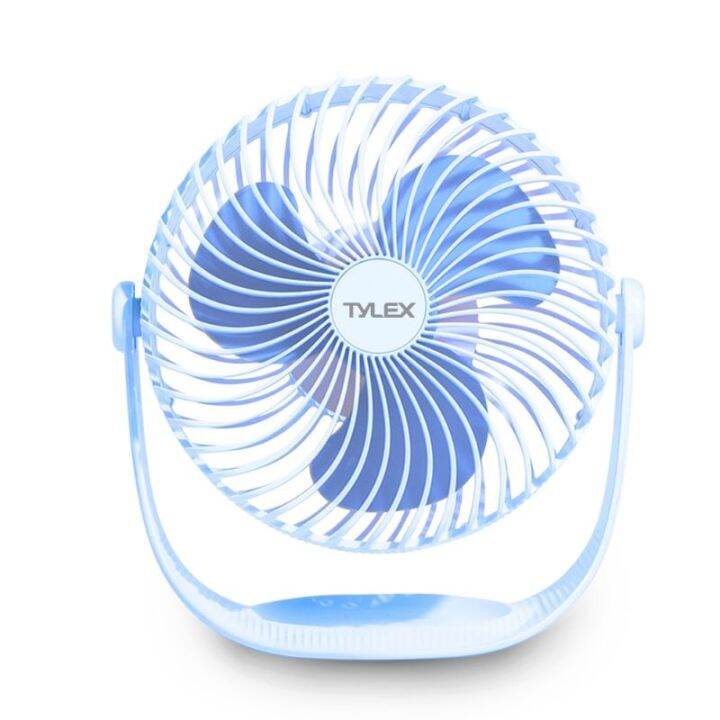 TYLEX X-M40 7'' PORTABLE 360 ROTATION MINI DESK FAN Cute and easy to ...