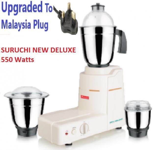 Suruchi New Deluxe 600 Watts (New Batch) with Malaysia Plug Mixer ...