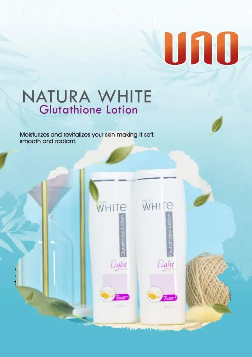 NATURAWHITE Glutathione Lotion 200ml (Original UNO PRODUCTS) New Light ...