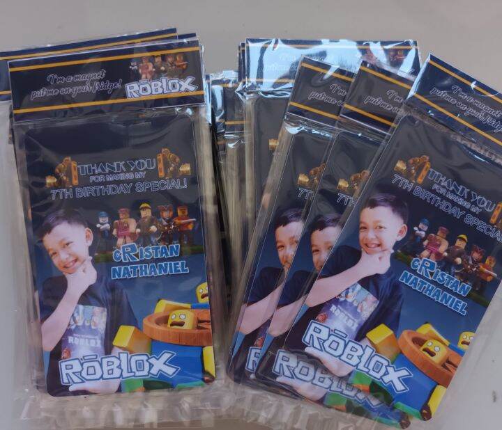 30pcs Roblox Ref Magnet Blue Design Name Picture | Lazada PH