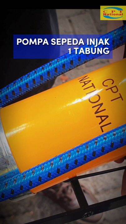Pompa Sepeda Injak 1 (Satu) Tabung 55*100MM CPT National Foot Pump ...