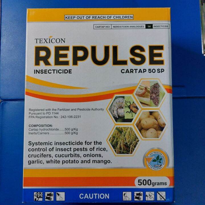 REPULSE 50SP (500 GRAM BOX) CARTAP SYSTEMIC INSECTICIDE | Lazada PH
