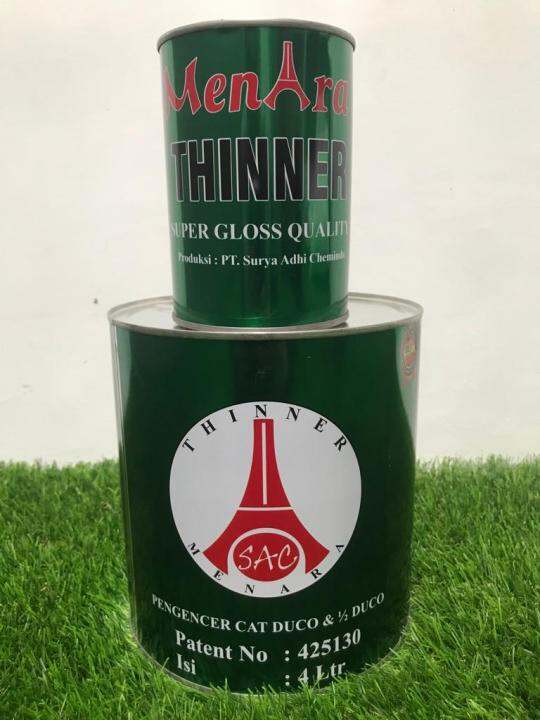 Thinner Super Gloss MENARA Liter & Galon | Lazada Indonesia