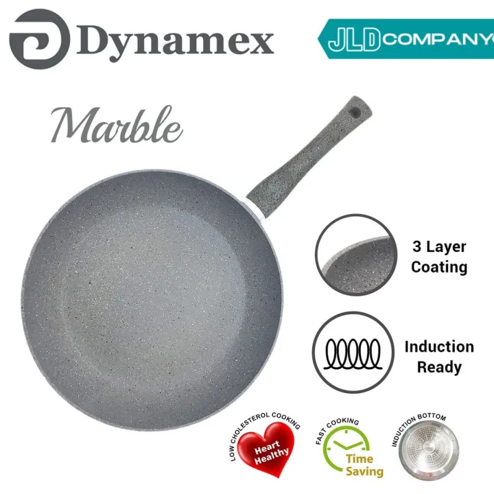 Dynamex 26CM Marble Nonstick Induction Fry Pan | Lazada PH