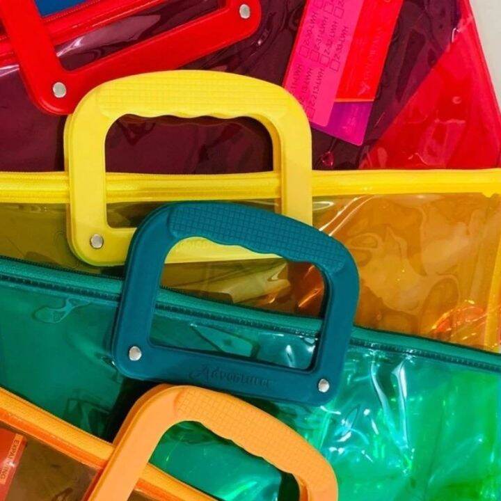 Expanding envelope Zipper Handbag 40×38cm school supplies | Lazada PH