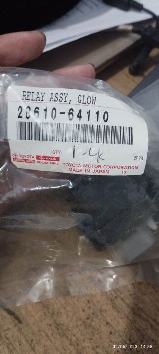 Relay Glow Plug Kijang Diesel Land Cruiser VX 28610-64110 Original ...
