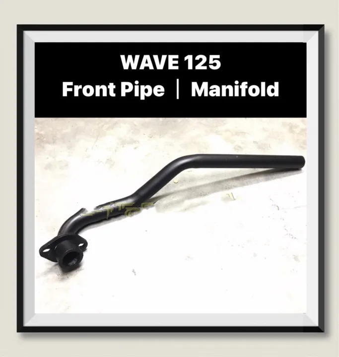 HONDA W125 FRONT PIPE // WAVE125 WAVE 125 MANIFOLD MANIFUL EXHAUST EKZOS NECK PIPE | Lazada