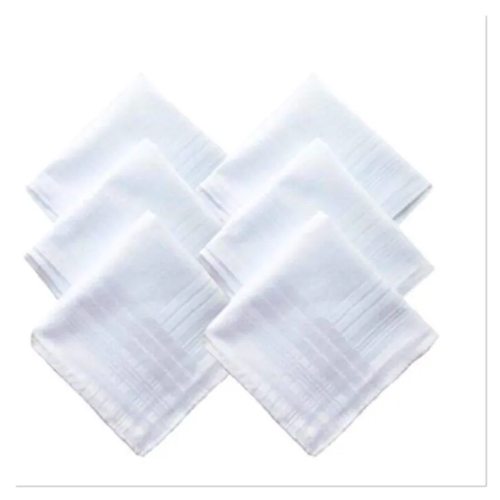1piece Plain White Handkerchief/Panyo Women and Men | Lazada PH