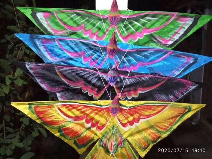 layangan /layang layang hias karakter bahan kain promo | Lazada Indonesia