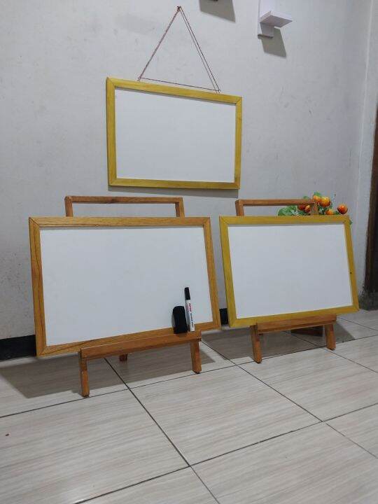 papan tulis dengan ukuran 40x60+peyanga+sepidol murah | Lazada Indonesia