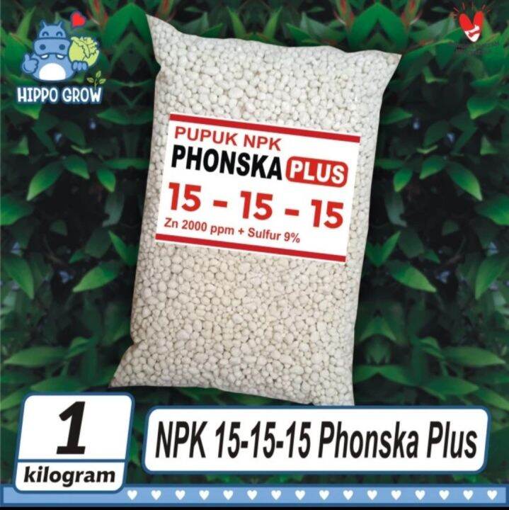 Pupuk buah NPK Phonska Plus 15 15 15, Repacking 1 kg, Ori Petrokimia Gresik | Lazada Indonesia