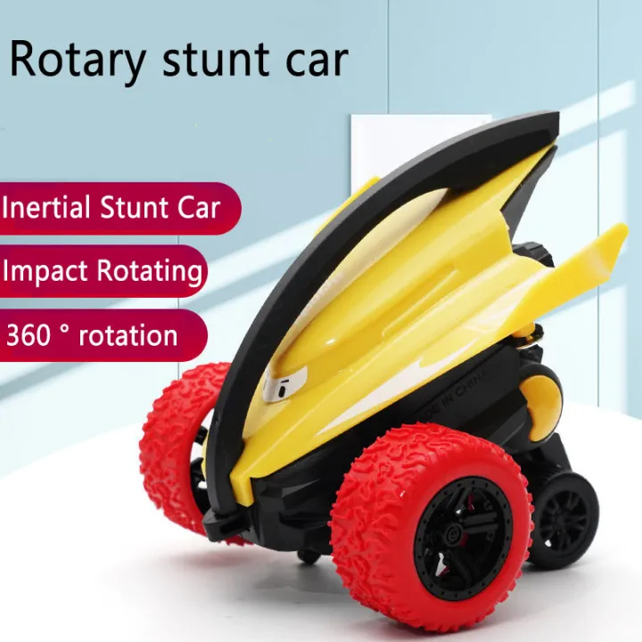 Four Wheel Inertia Off-Road Car Model Double-sided Vehicle Dump Stunt ...