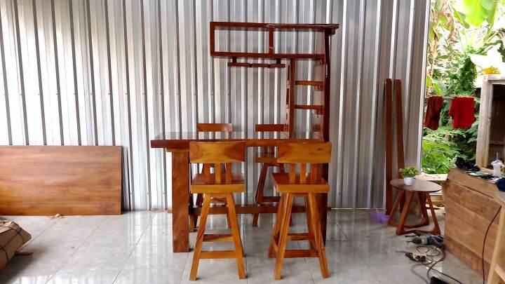 Meja Bar Rumah | Meja Bar Retro | Lazada Indonesia