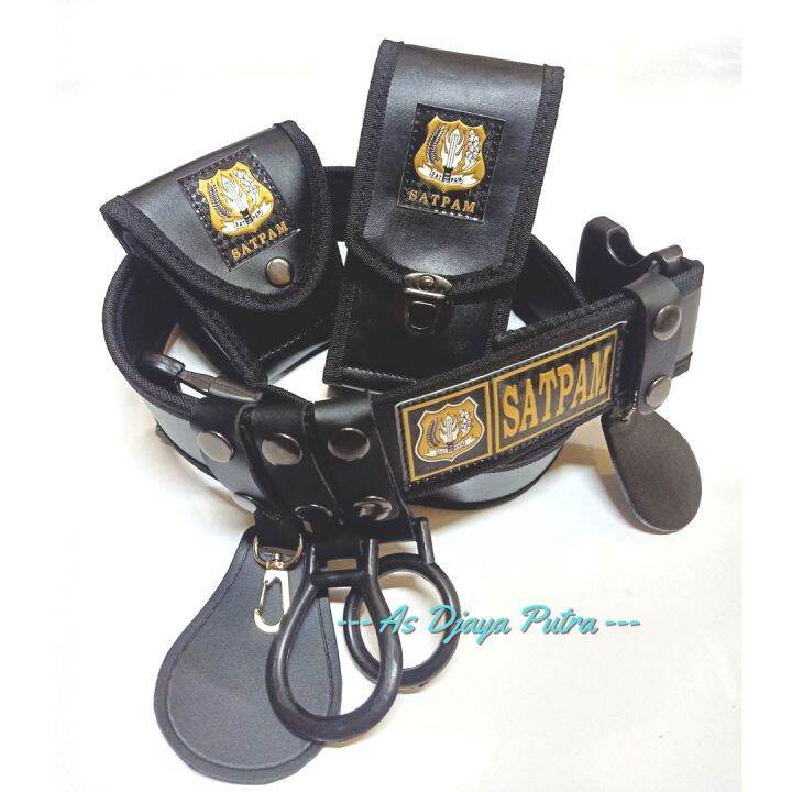 Kopel security sticker satpam gesper klick hitam dopp terbaru 2023 ...